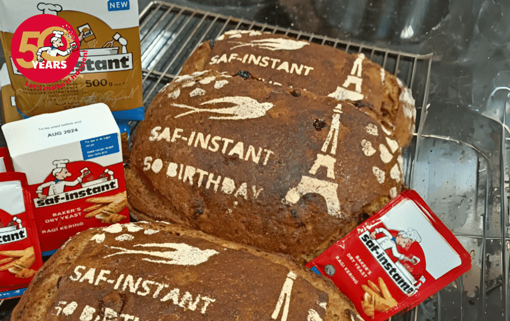 Dark Rye Cranberry Bread • Saf-instant®